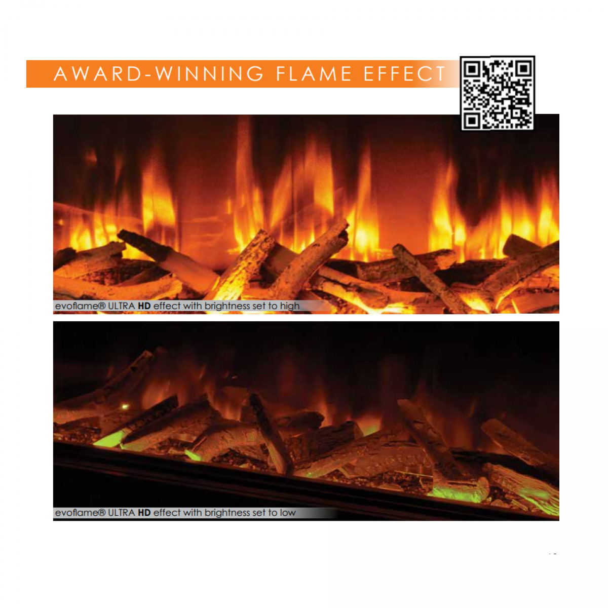 Evonic e1800 Ultra HD Electric Fires - Comfortline Ireland